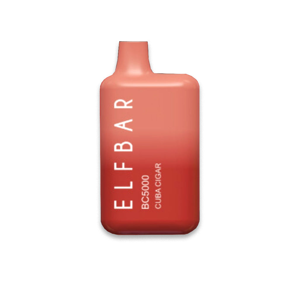 ELF BAR BC5000 Disposable Vape POD 50mg 13ml - Mint Tobacco – chillzoneusa