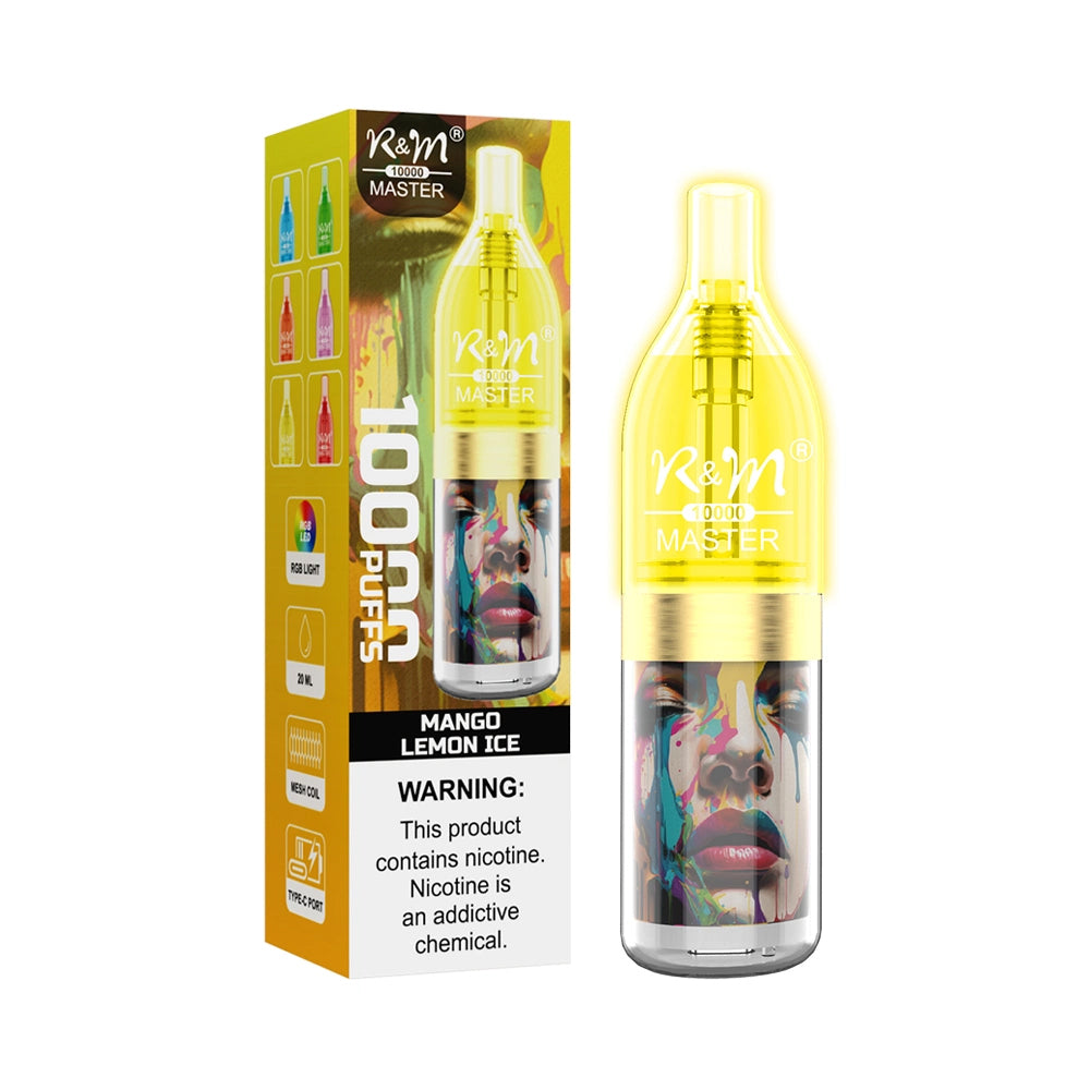 R&M Master 10000 Puffs disposable vape 20ml – chillzoneusa