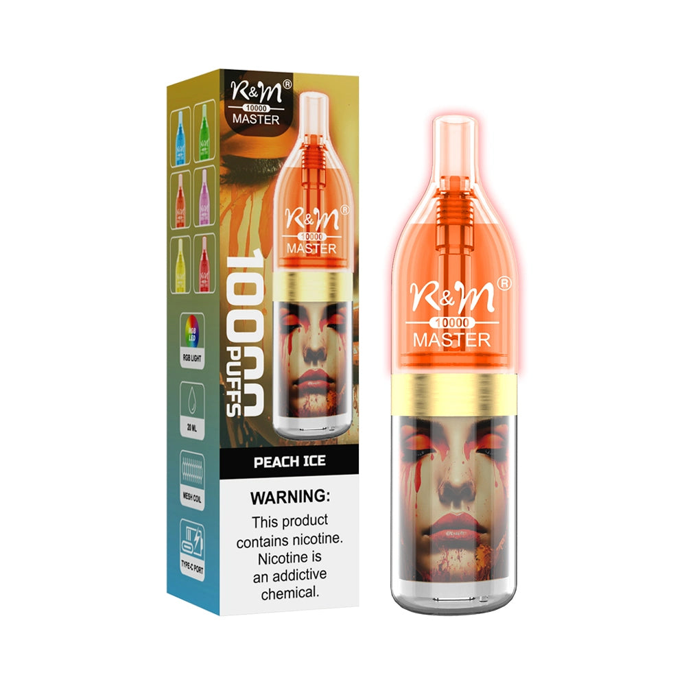 R&M Master 10000 Puffs disposable vape 20ml – chillzoneusa