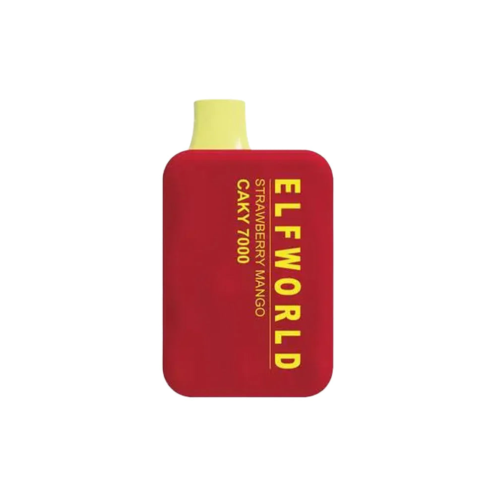 ELFWORLD CAKY 7000 RECHARGEABLE DISPOSABLE VAPE POD DEVICE – chillzoneusa