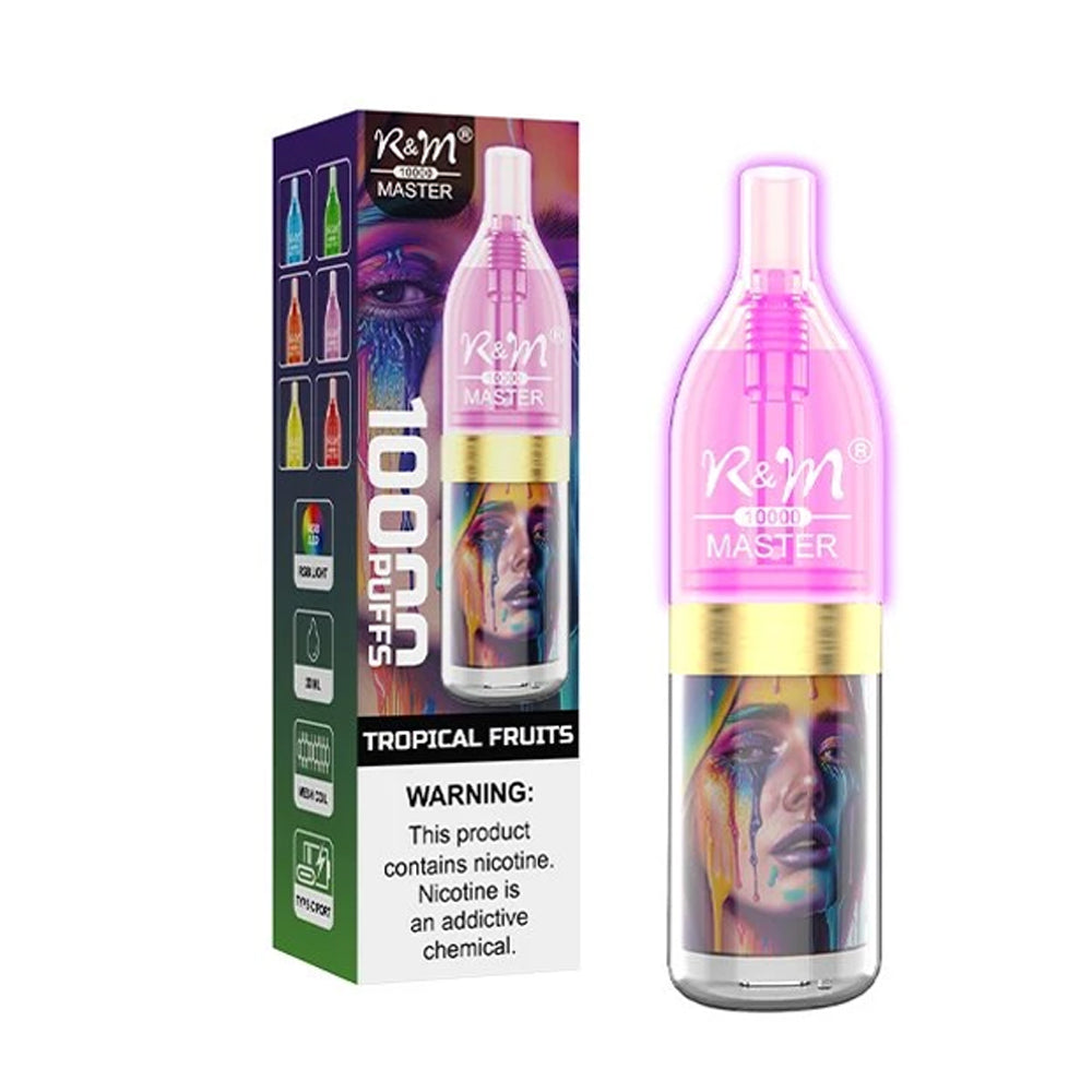 R&M Master 10000 Puffs disposable vape 20ml – chillzoneusa